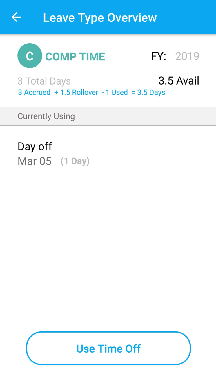 Time Off Request Workflow